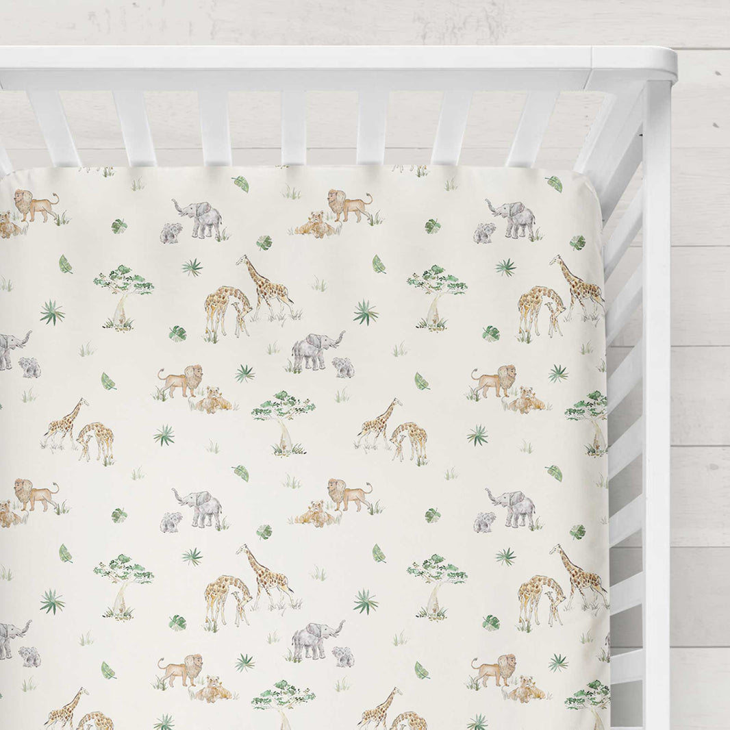 Fitted Cot Sheets - Travel Cot Fitted Sheets | Mama Shack