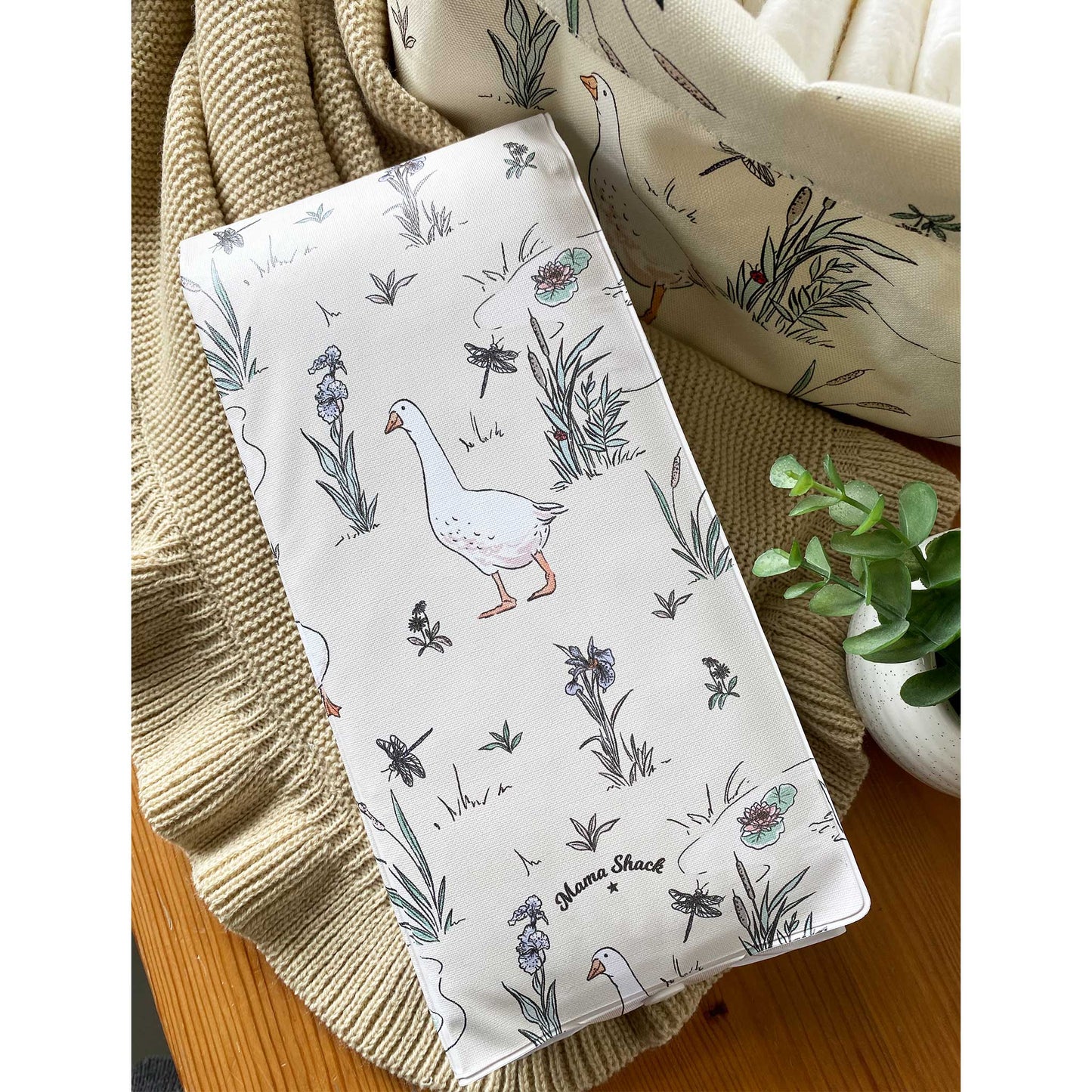 Foldable Travel Changing Mat - Goose & The Lady Bird – Mama Shack